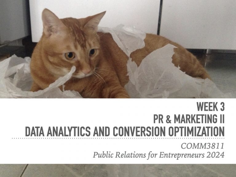 Data Analytics & Conversion Optimization – 創業群俠傳